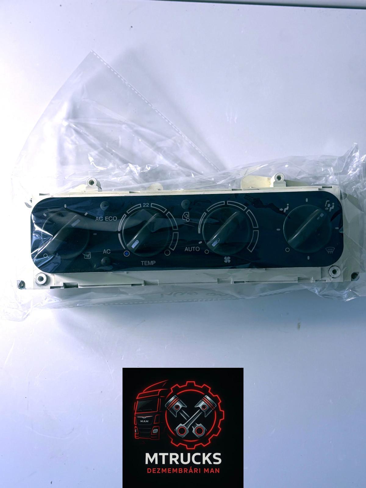 Panou control clima Original Bosch MAN TGX TGS TGA 81619906068 cu buton ...